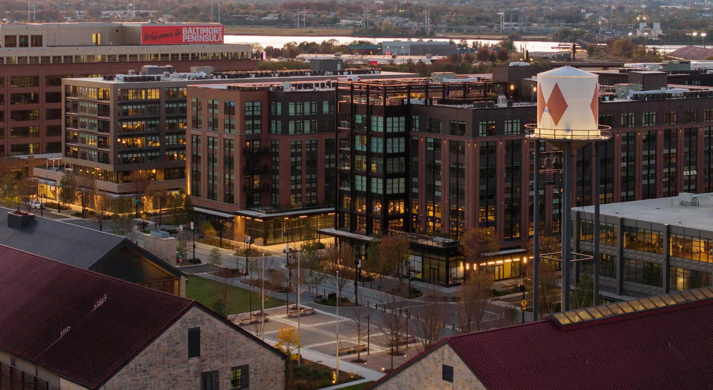 Baltimore Peninsula developed by Weller Development Partners